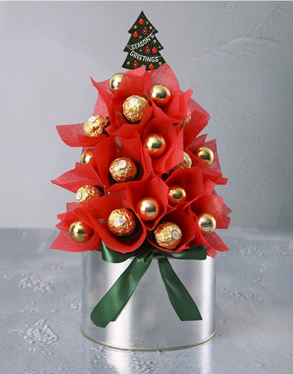 Edible Christmas Tree in Durban | Chocolate Xmas Tree | Durban Florist